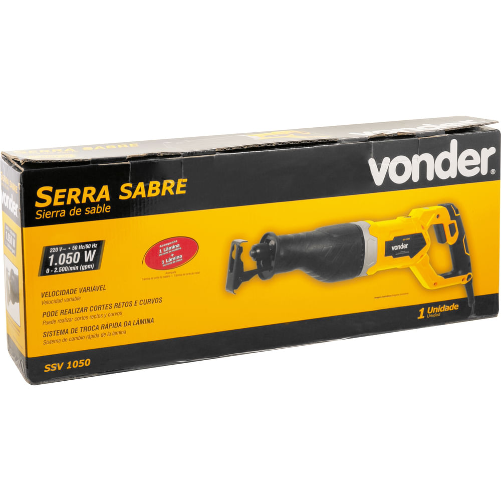 Serra Sabre SSV1050 Vonder - lojasbecker
