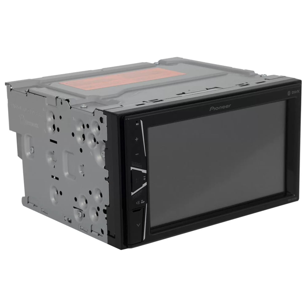 Autorádio Pioneer DMHG228BT 6,2" Conexão USB e Bluetooth - Preto ...