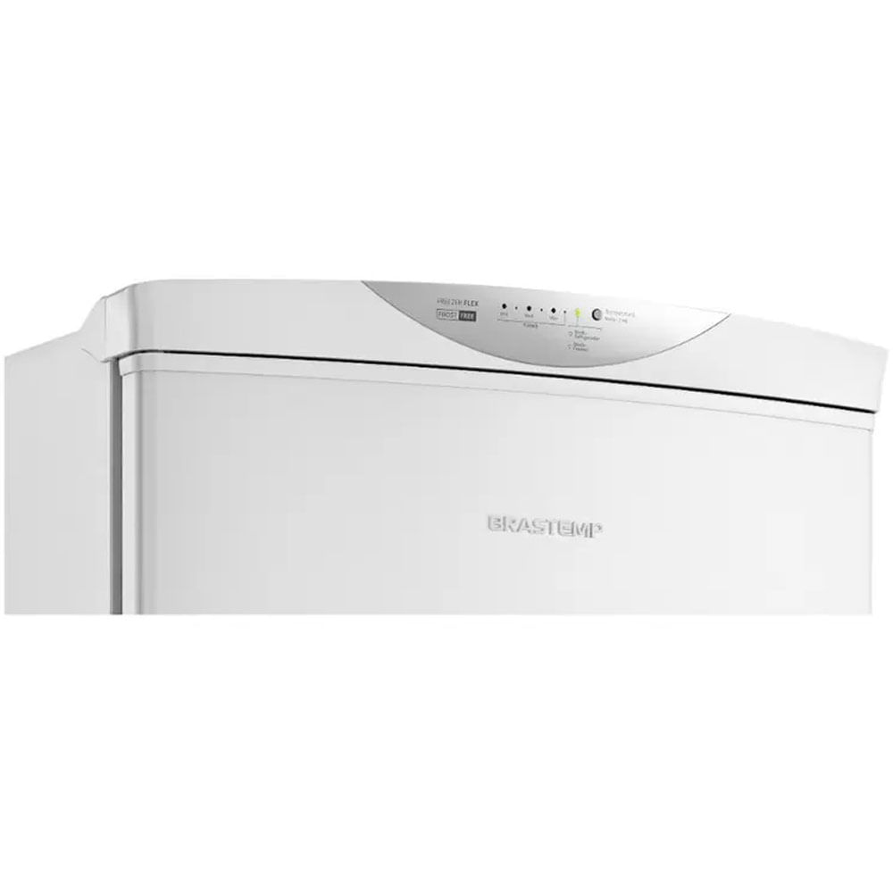 Freezer Brastemp 228 litros Frost Free Vertical BVR28 Flex - Branco ...