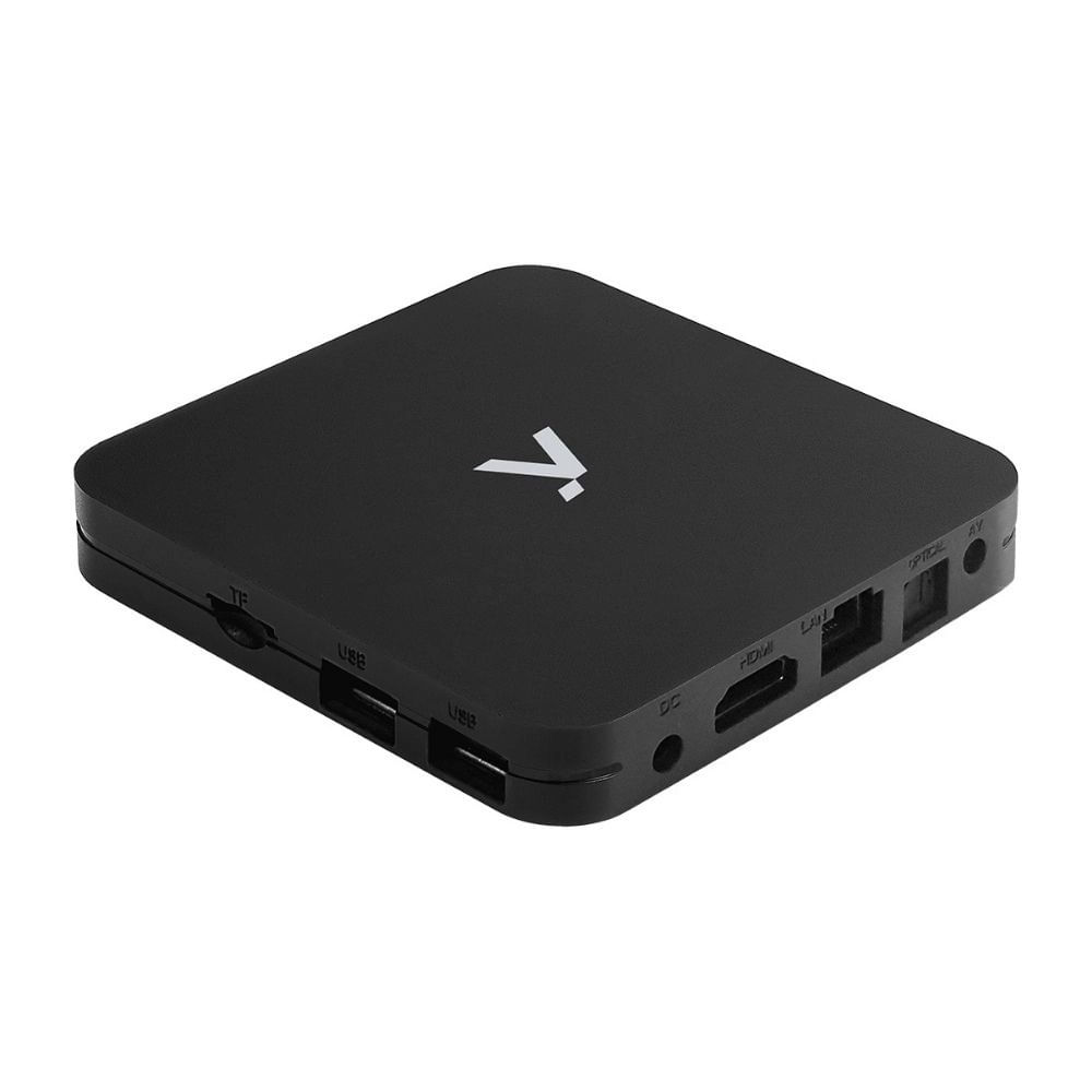 Smart TV Box Aquário 4K STV-3000 2 USB 1 HDMI - Preto - lojasbecker