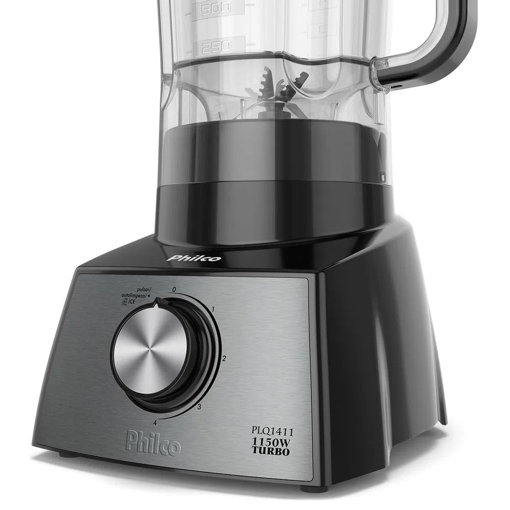 Liquidificador Philco PLQ1411P 2,7 Litros 4 Velocidades - Preto ...