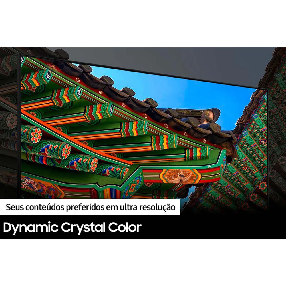 Smart TV Led Samsung Crystal 85" 4K UHD UN85DU8000GXZD - lojasbecker