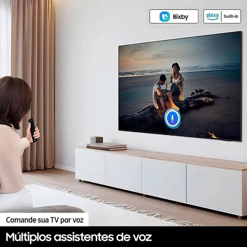Smart TV Led Samsung Crystal 65" UHD 4K UN65DU7700GXZD 2024 - lojasbecker