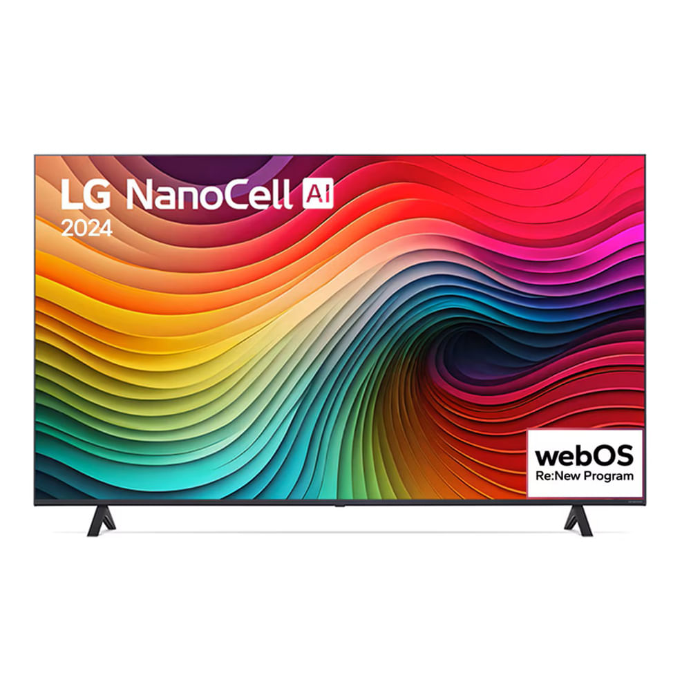 Smart TV 55" LG 4K NanoCell AI 55NANO80TSA - lojasbecker